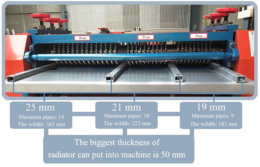 Radiator Separator Machine - Walldorn Recycling Machinery